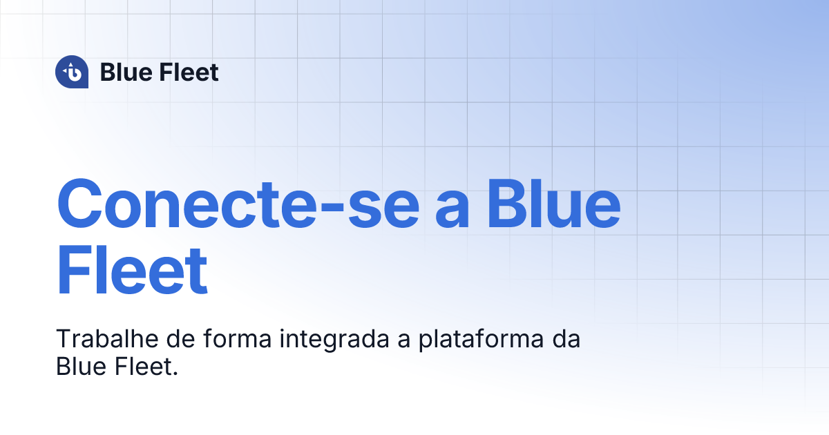 Conecte-se a Blue Fleet | Blue Fleet